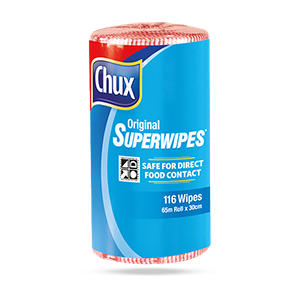 Chux® Heavy Duty Superwipes® – 116 Roll - Red | Chux